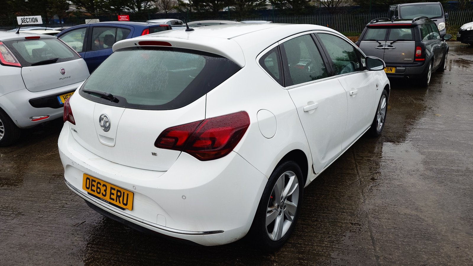 » Vauxhall Astra Sri 1.6 White 63 Plate